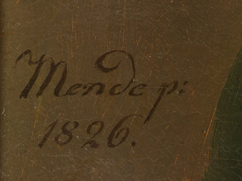 Christian Mende, 1801 – 1851 - Hampel Kunstauktionen