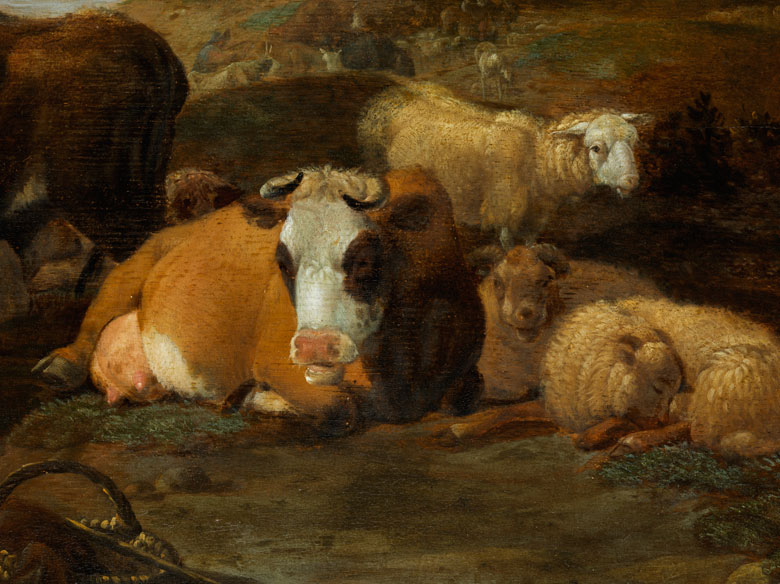 Johan Heinrich Roos, 1631 – 1685, zug. - Hampel Kunstauktionen