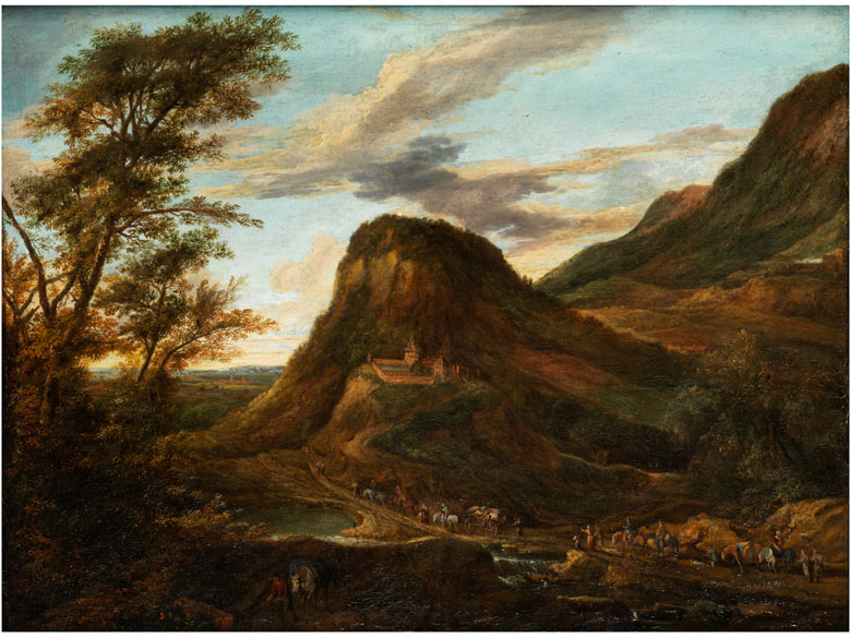 Jan Griffier d. Ä., 1645 Amsterdam – 1718 London, zug. - Hampel ...