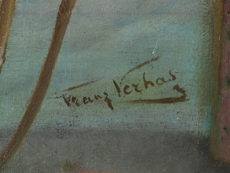 Frans Verhas, 1827 Belgien – 1897 - Hampel Kunstauktionen