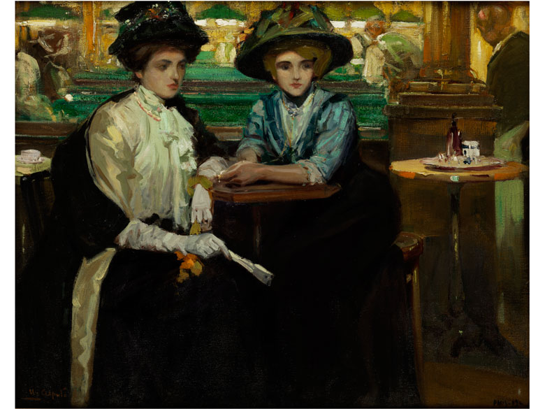 Ulisse Caputo, 1872 Salerno - 1948 Paris - Hampel Kunstauktionen