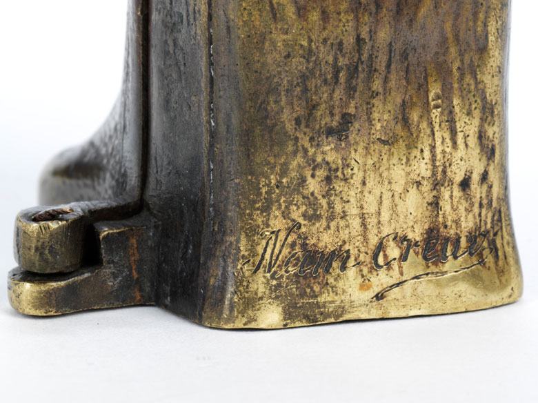 Wiener Bronze in Form einer Mumie - Hampel Kunstauktionen