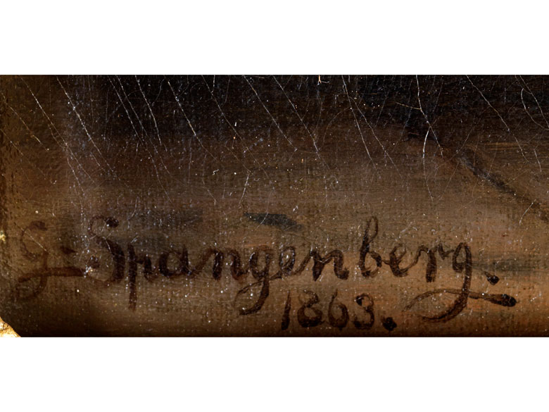 Gustav Adolf Spangenberg, 1828 Hamburg – 1891 Berlin - Hampel ...