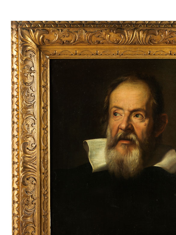 Portraitbildnis des Astronomen Galileo Galilei (1564 – 1641) - Hampel ...