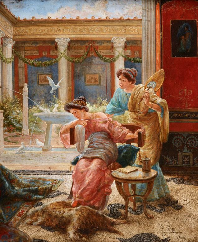 Ettore Forti, tätig 1880 – 1920 Italienischer Künstler des 19./ 20. Jahrhunderts. - Hampel ...