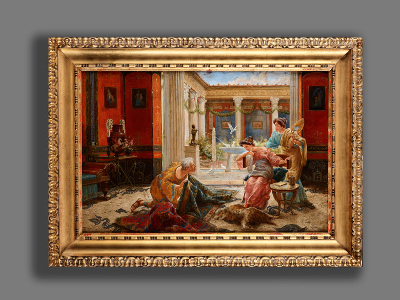 Ettore Forti, tätig 1880 – 1920 Italienischer Künstler des 19./ 20. Jahrhunderts. - Hampel ...