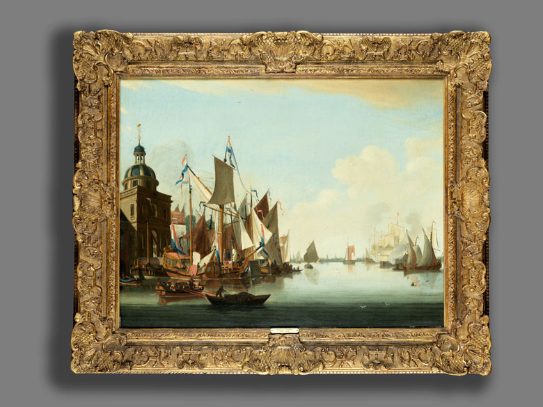 Jan Claesz Rietschoof, 1651 Hoorn – 1719 ebenda, zug. - Hampel ...
