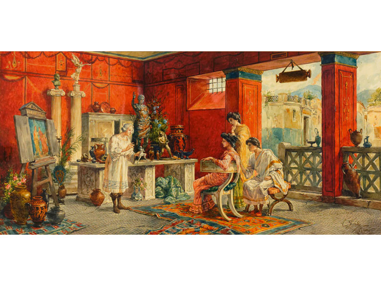 Ettore Forti, tätig 1880 – 1920 - Hampel Kunstauktionen