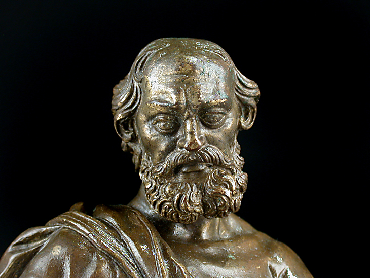 Zwei Figuren des Hl. Petrus und des Hl. Paulus in der Art von Hubert Gerhard 1540 - 1620 und ...