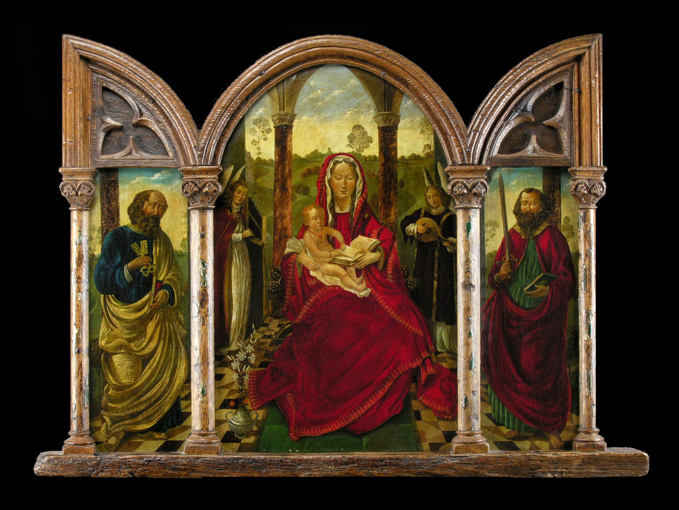 Triptychon - Hampel Kunstauktionen