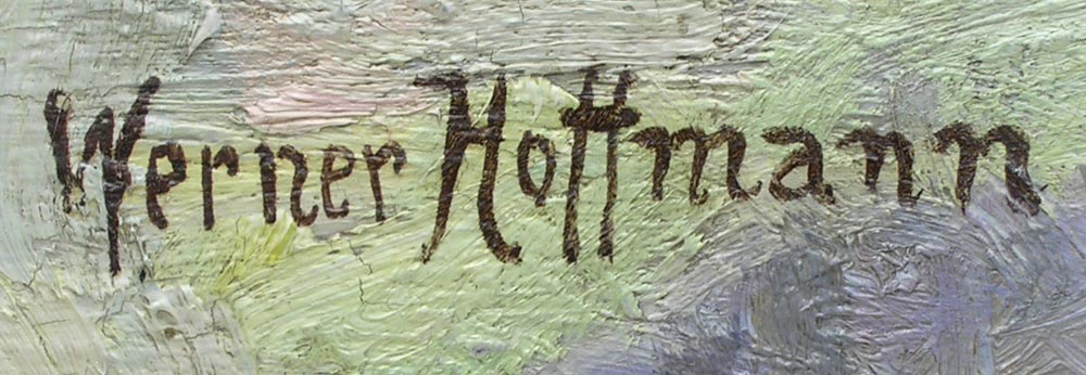 Werner Ernst A. Hoffmann 1881 - 1962 - Hampel Fine Art Auctions