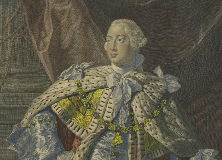 Kupferstich Georg III. - Hampel Fine Art Auctions