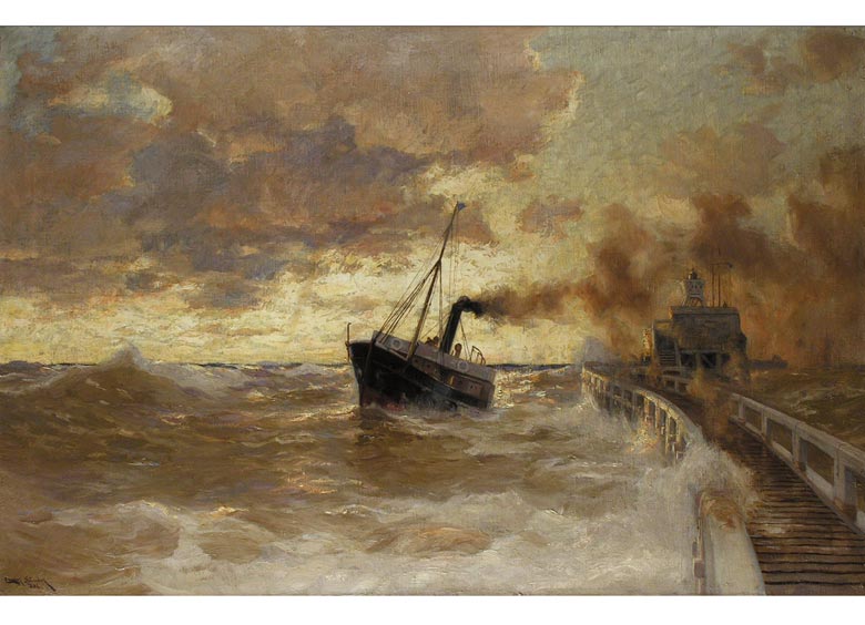 Erwin Carl Wilhelm Günther, 1864 Hamburg - 1927 Düsseldorf - Hampel ...
