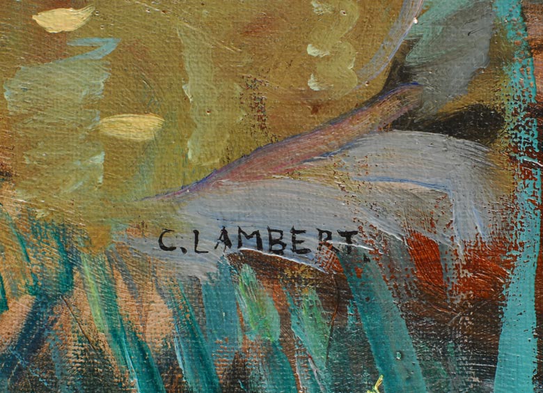 Camille Nicolas Lambert, 1876 Arlon - 1963 Paris, Belgische Malschule ...