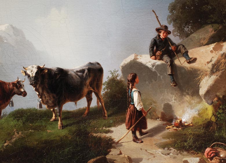 Carl Triebel, 1823 Dessau - 1885 Wernigerode - Hampel Kunstauktionen