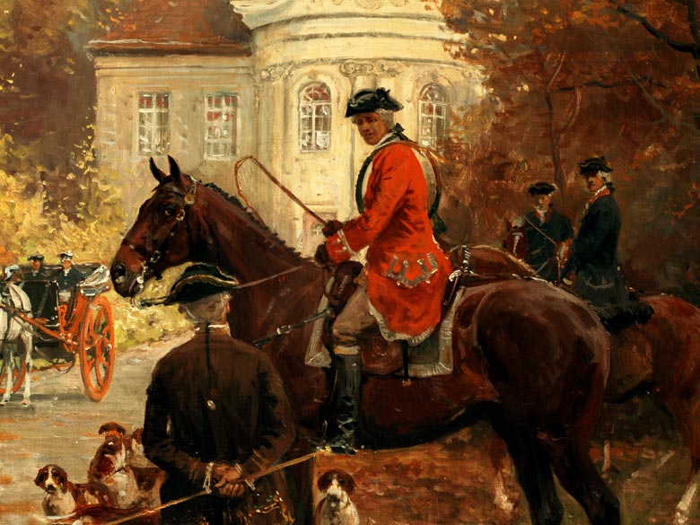 Georg Koch, 1857 Berlin - 1936, Der Maler studierte bei Steffeck ...