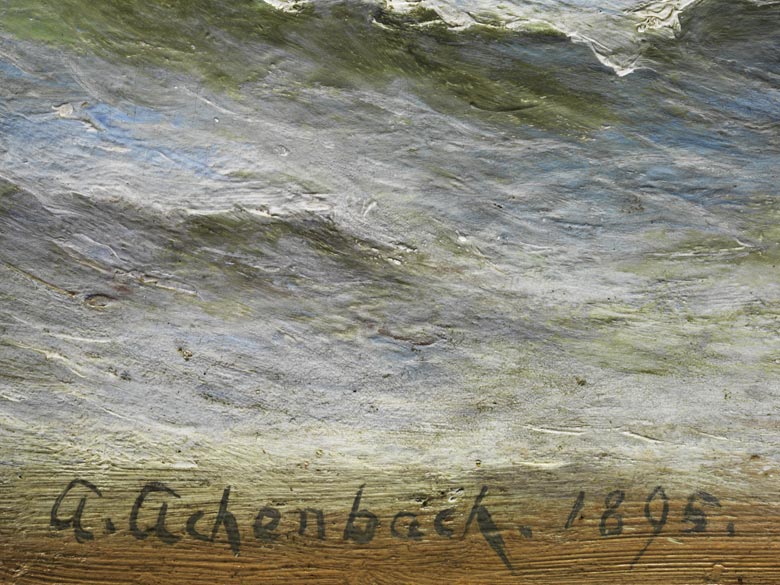 Andreas Achenbach, 1815 Kassel - 1910 Düsseldorf - Hampel Kunstauktionen