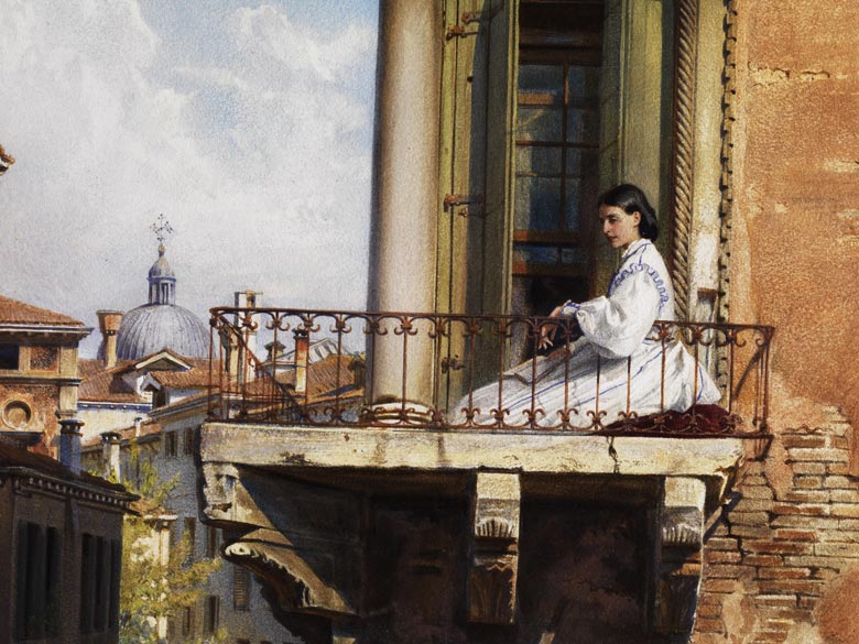 Ludwig Johann Passini, 1832 Wien - 1903 Venedig - Hampel Kunstauktionen