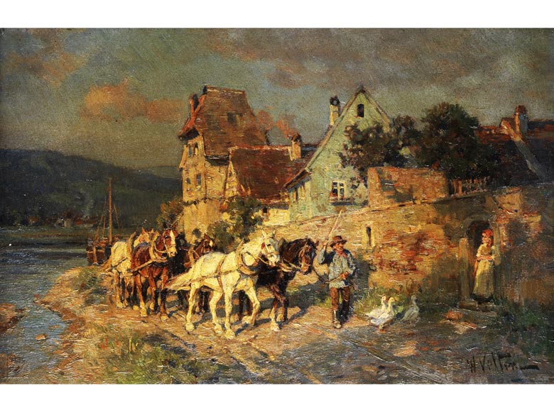 Wilhelm Velten, 1847 St. Petersburg - 1929 München - Hampel Kunstauktionen