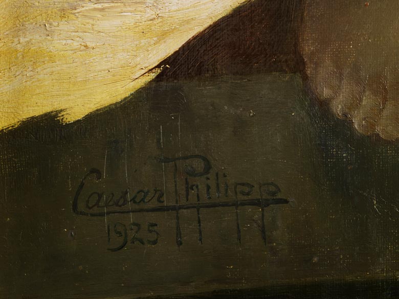 Cäsar Philipp, Maler des 20. Jahrhunderts. - Hampel Fine Art Auctions