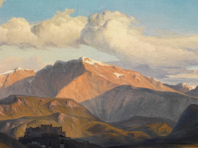 Georg Heinrich Crola, 1804 Dresden - 1879 Ilsenburg am Harz - Hampel ...