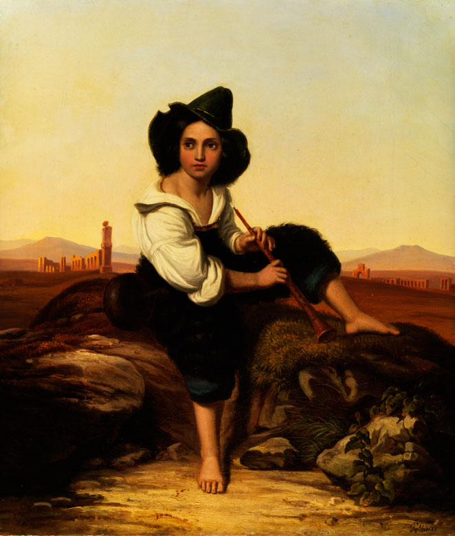 Leopold Pollak, 1806 Lodenitz/ Böhmen - 1880 Rom, Schüler der Prager ...