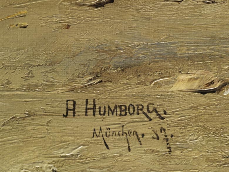 Adolf Humborg, 1847 Oravicabanya/ Ungarn - Hampel Kunstauktionen