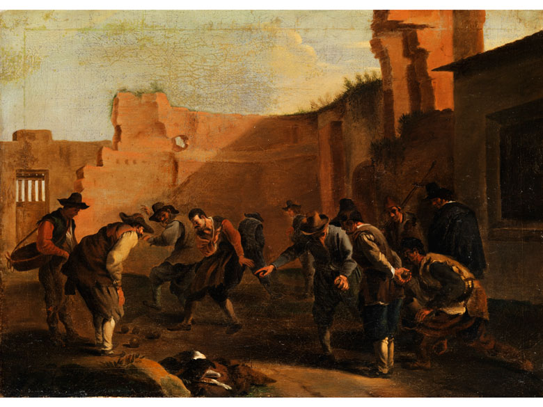 Jan Miel, Cavaliere Giovanni Milo, 1599 Antwerpen - 1663 Turin - Hampel ...