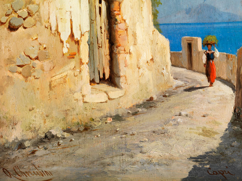 Andrea Cherubini, 1833 Rom - Hampel Kunstauktionen