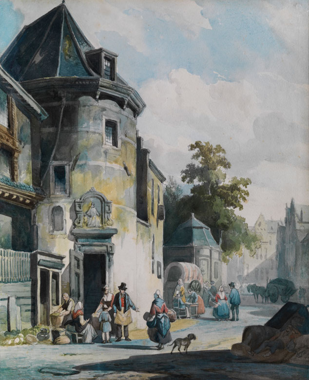 Cornelis Springer, 1817 - 1891 - Hampel Fine Art Auctions