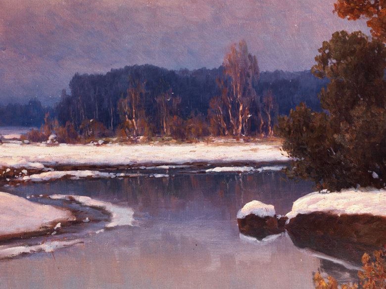 Carl Kenzler, Künstler des 19./ 20. Jahrhundert. - Hampel Kunstauktionen