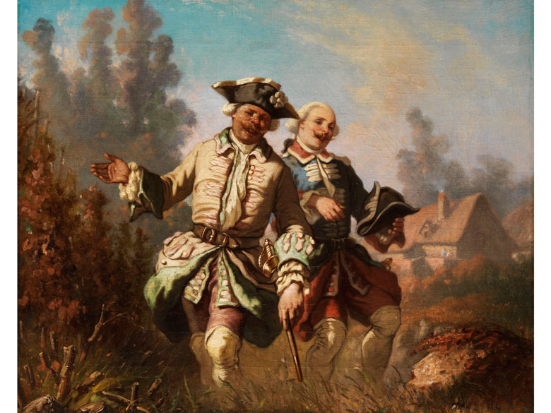 Maler des 19./ 20. Jahrhunderts (möglicherweise Georg Marschall, 1871 ...