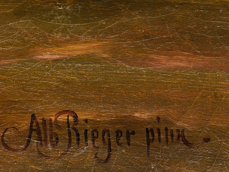 Albert Rieger, 1834 - 1905 - Hampel Kunstauktionen