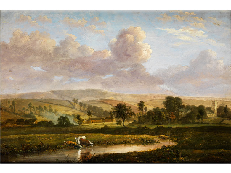 Frederick William Cartwright Englischer Marine- und Landschaftsmaler ...