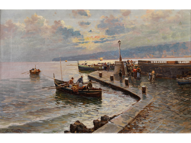 Emmanuel Costa, 1833 Menton - 1921 Nizza/ Turin - Hampel Fine Art Auctions