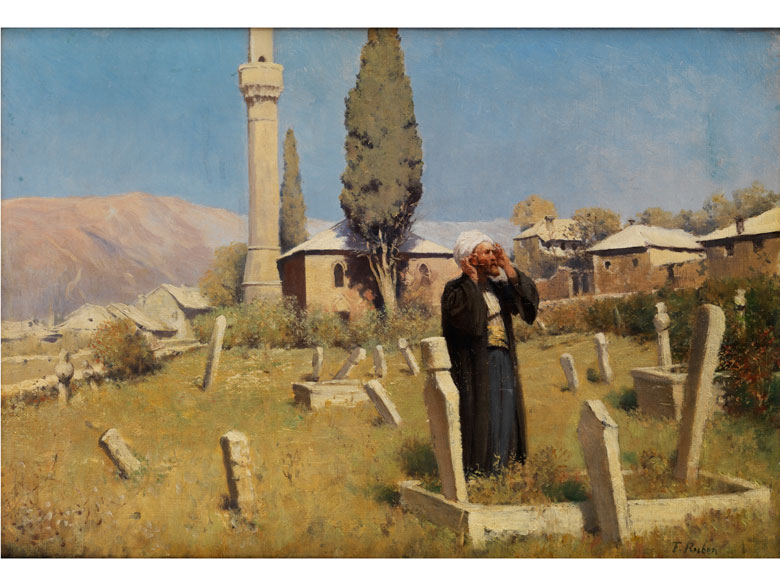 Franz Leo Ruben, 1842 Prag - 1920 München - Hampel Kunstauktionen
