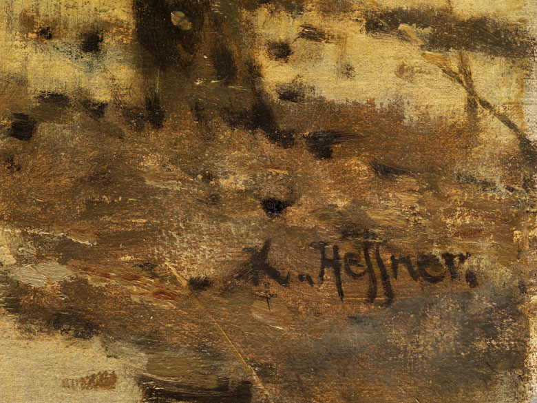 Karl Heffner, 1849 Würzburg - 1925 Berlin - Hampel Fine Art Auctions