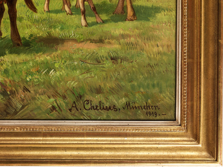 Adolf Chelius, 1856 Frankfurt am Main - 1923 München - Hampel ...