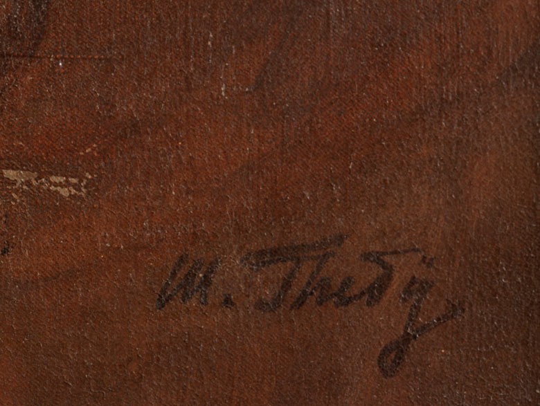 Max Thedy, 1858 München – 1924 Weimar - Hampel Kunstauktionen