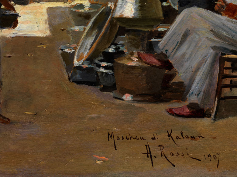 Alberto Rossi, 1858 – 1936 Italienischer Orientmaler - Hampel ...