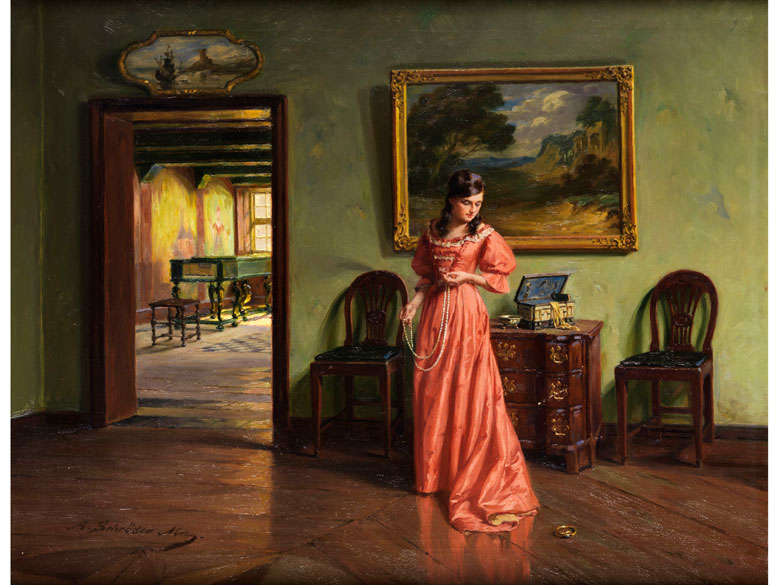 Albert Friedrich Schröder, 1854 Dresden – 1939 München - Hampel ...