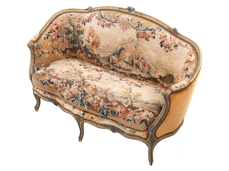 Rokoko-Sofa - Hampel Fine Art Auctions
