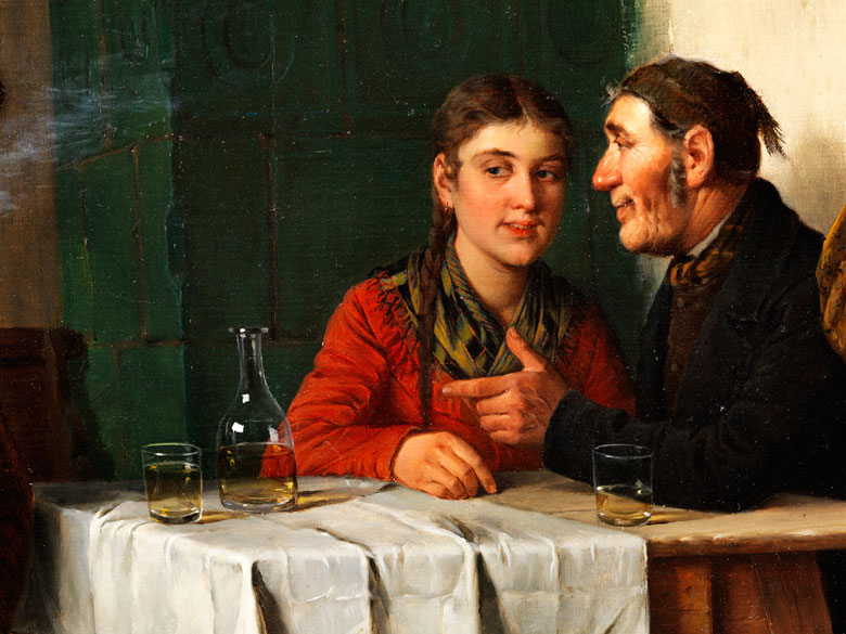 Joseph Kinzel, 1852 Lobenstein – 1925 Spitz/ Donau - Hampel Kunstauktionen