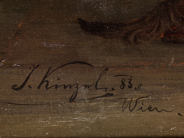 Joseph Kinzel, 1852 Lobenstein – 1925 Spitz/ Donau - Hampel Kunstauktionen