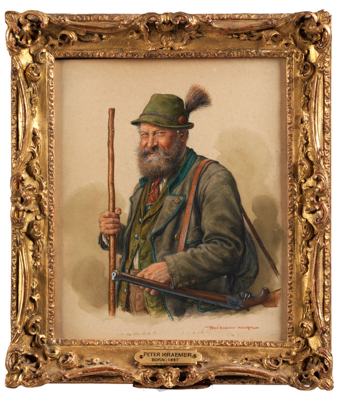 Peter Krämer, 1857 Philadelphia – 1936 Dießen - Hampel Kunstauktionen