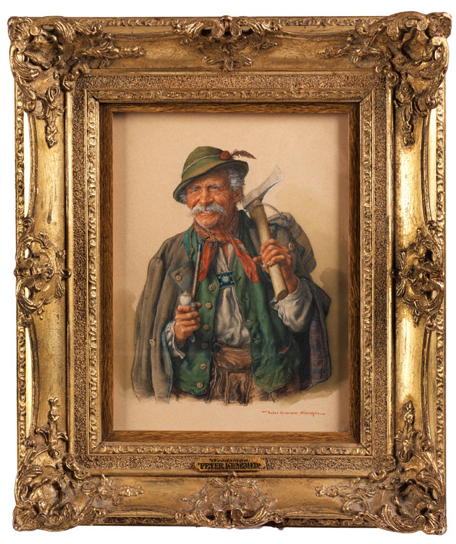 Peter Krämer, 1857 Philadelphia – 1936 Dießen - Hampel Kunstauktionen