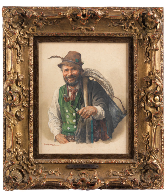 Peter Krämer, 1857 Philadelphia – 1936 Dießen - Hampel Kunstauktionen